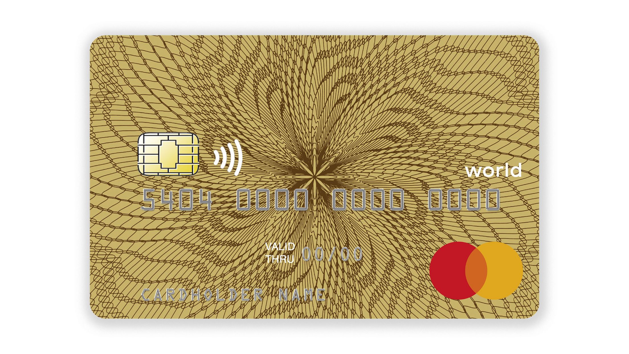 World Mastercard Gold Kreditkarte | My Mastercard